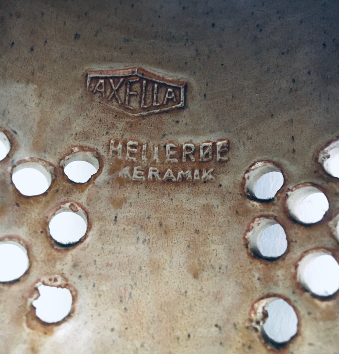 Axella Ceramic Pendant Lamp by Helleroe Keramik, Denmark, 1960s for ...