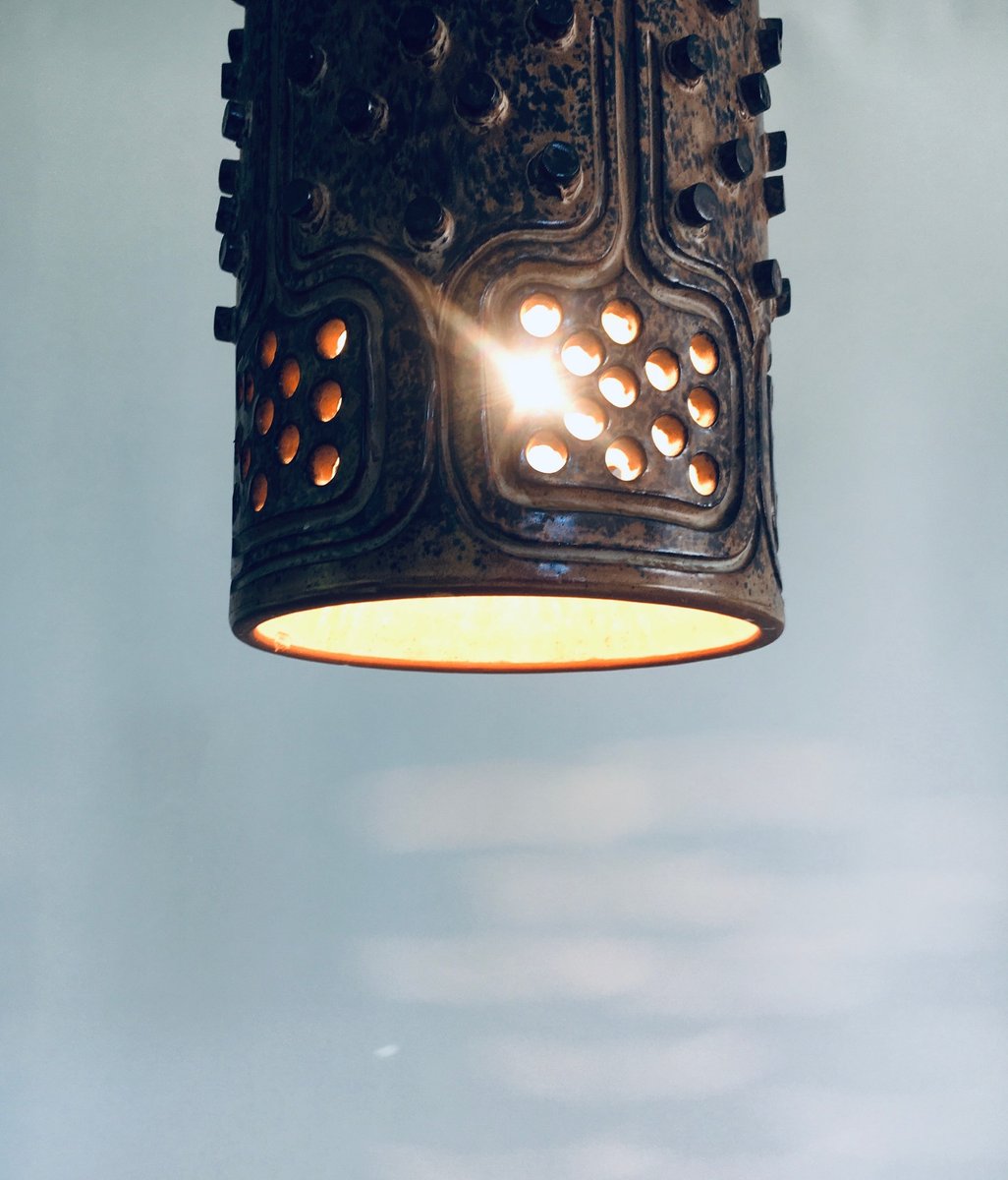 Axella Ceramic Pendant Lamp by Helleroe Keramik, Denmark, 1960s for ...