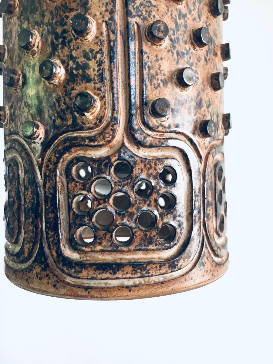 Axella Ceramic Pendant Lamp by Helleroe Keramik, Denmark, 1960s for ...