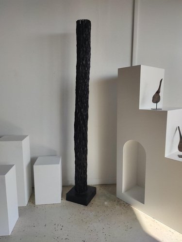 Natural Tree Trunk Mounted on Base for sale at Pamono