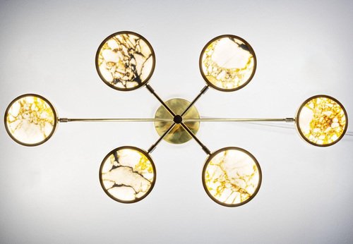 Solar System Chandelier by Silvio Piattelli for sale at Pamono