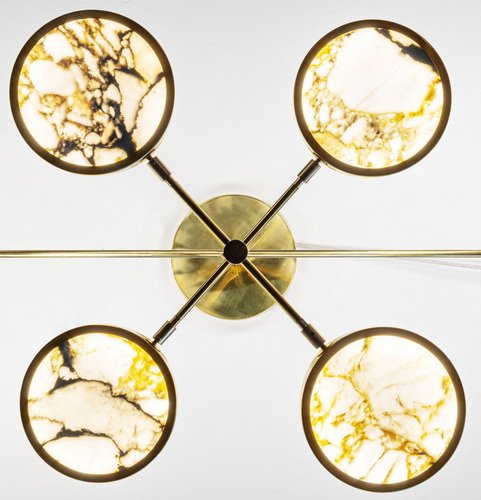 Solar System Chandelier by Silvio Piattelli for sale at Pamono