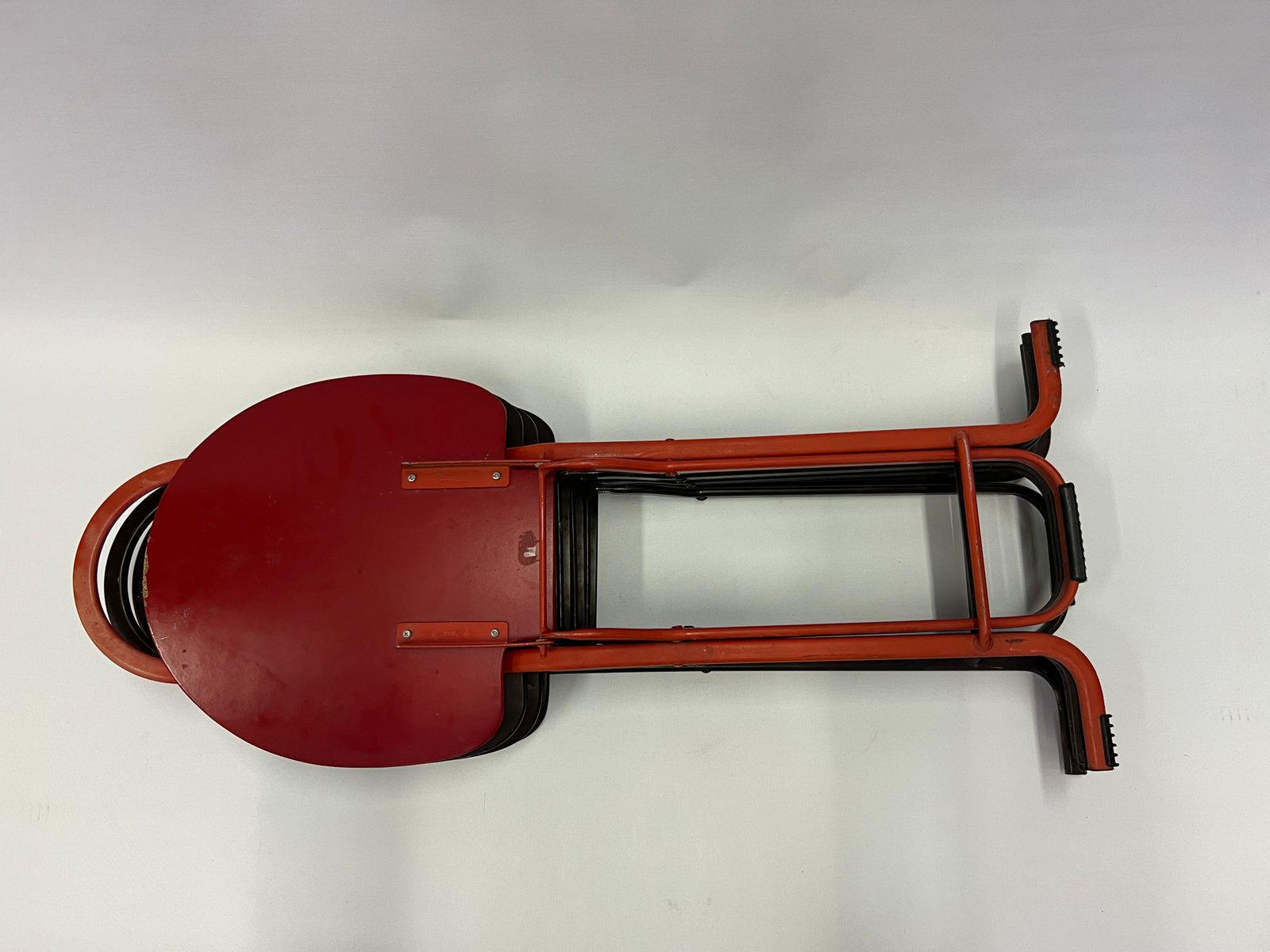 Dafne Folding Chair by Gastone Rinaldi for Thema, Italy, 1970s, Set of 4 for sale at Pamono