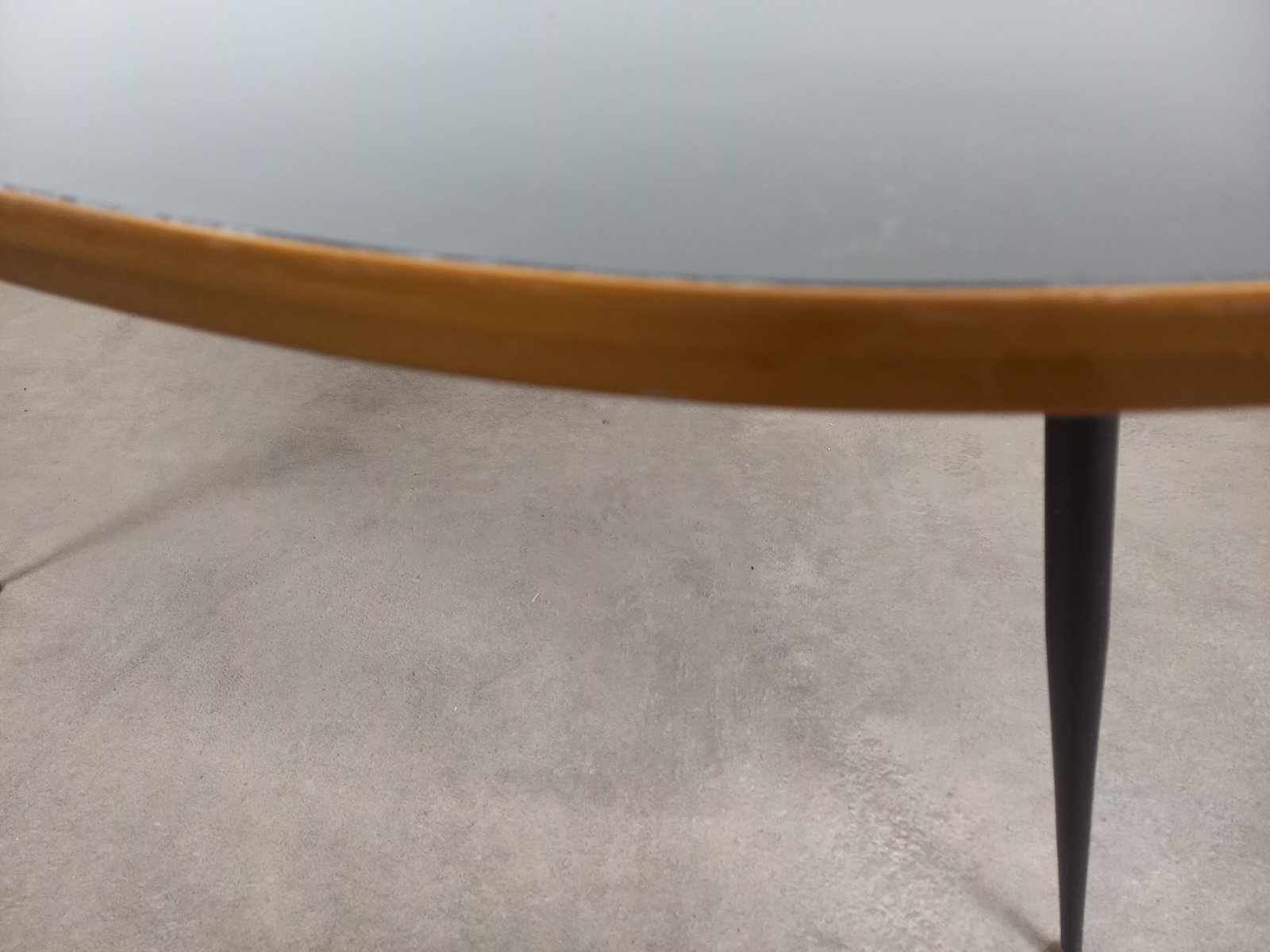 Vintage Bean-Shaped Coffee Table, 1950s for sale at Pamono