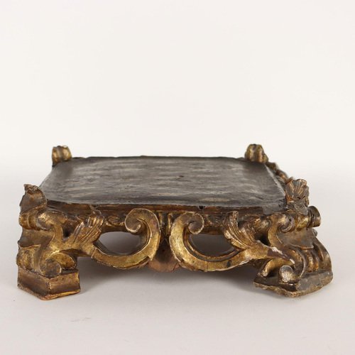 Baroque Carved Wooden Base for sale at Pamono