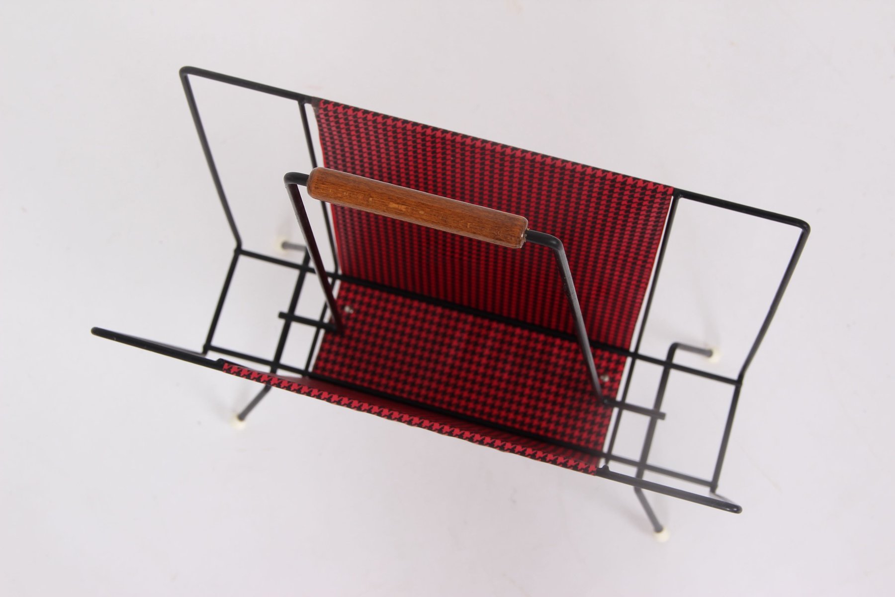 Vintage Magazine Holder, 1950s for sale at Pamono