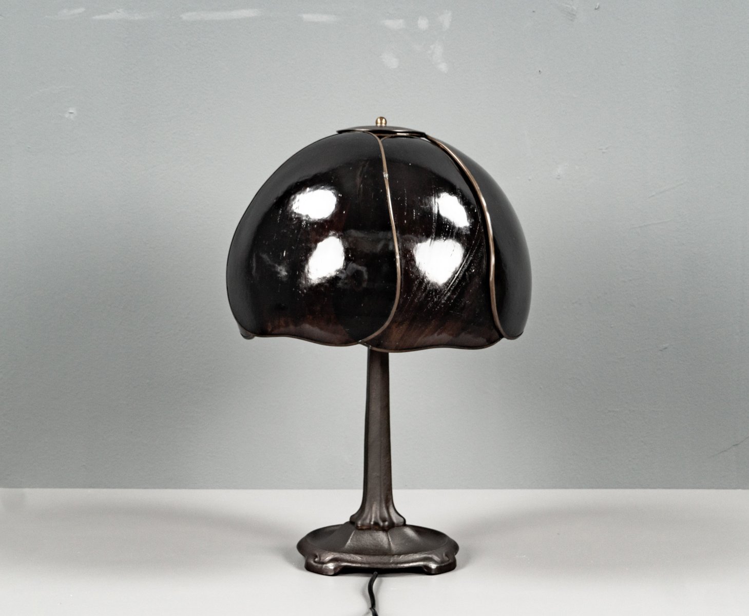 Art Nouveau Table and Ceiling Lamps from Lambert, Germany, 1970s, Set ...