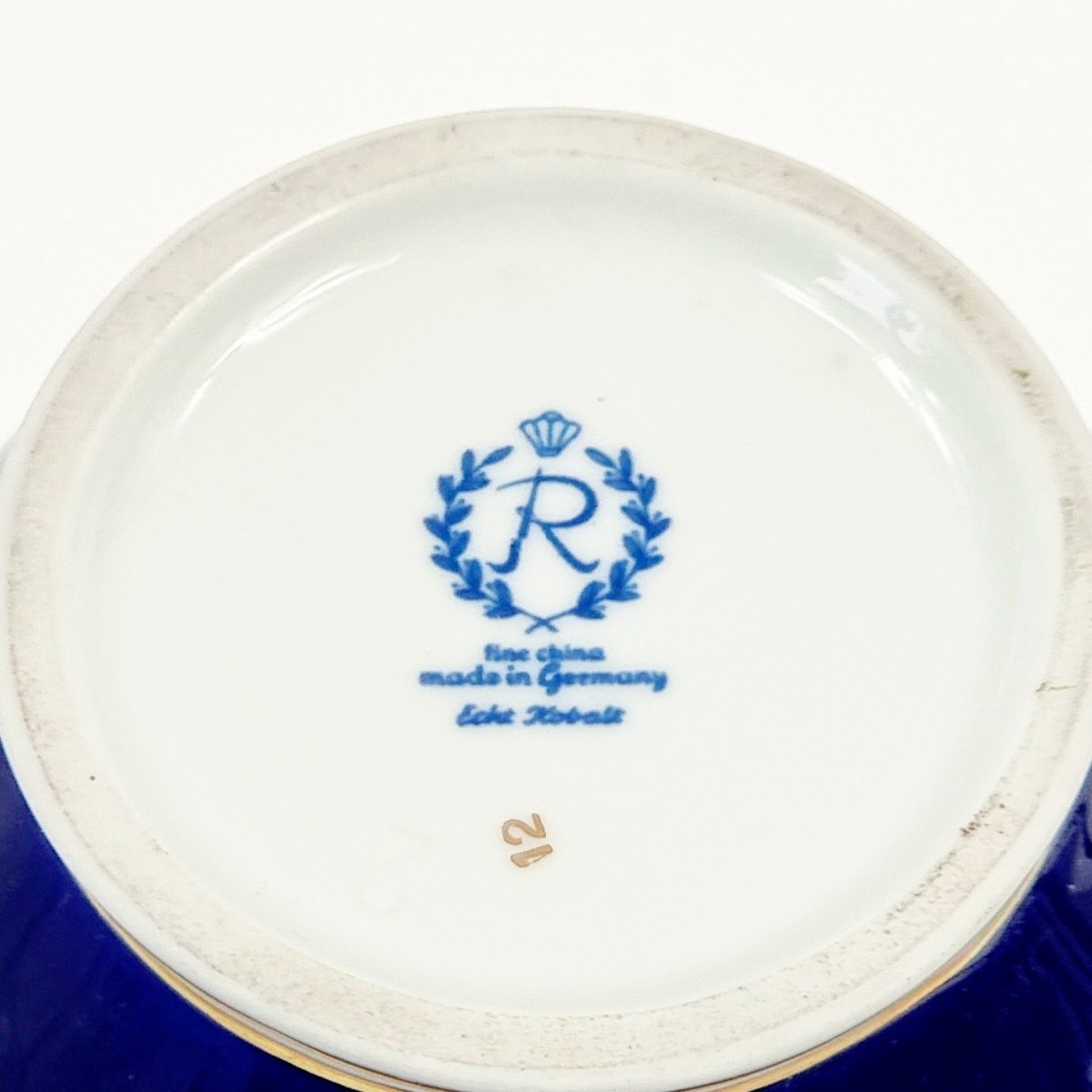 Vintage Porcelain Vase from Reichenbach, German Democratic Republic ...