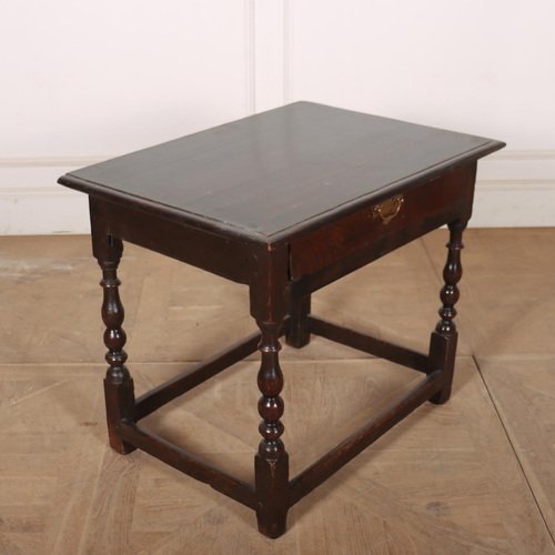 Antique Polished Oak Table for sale at Pamono