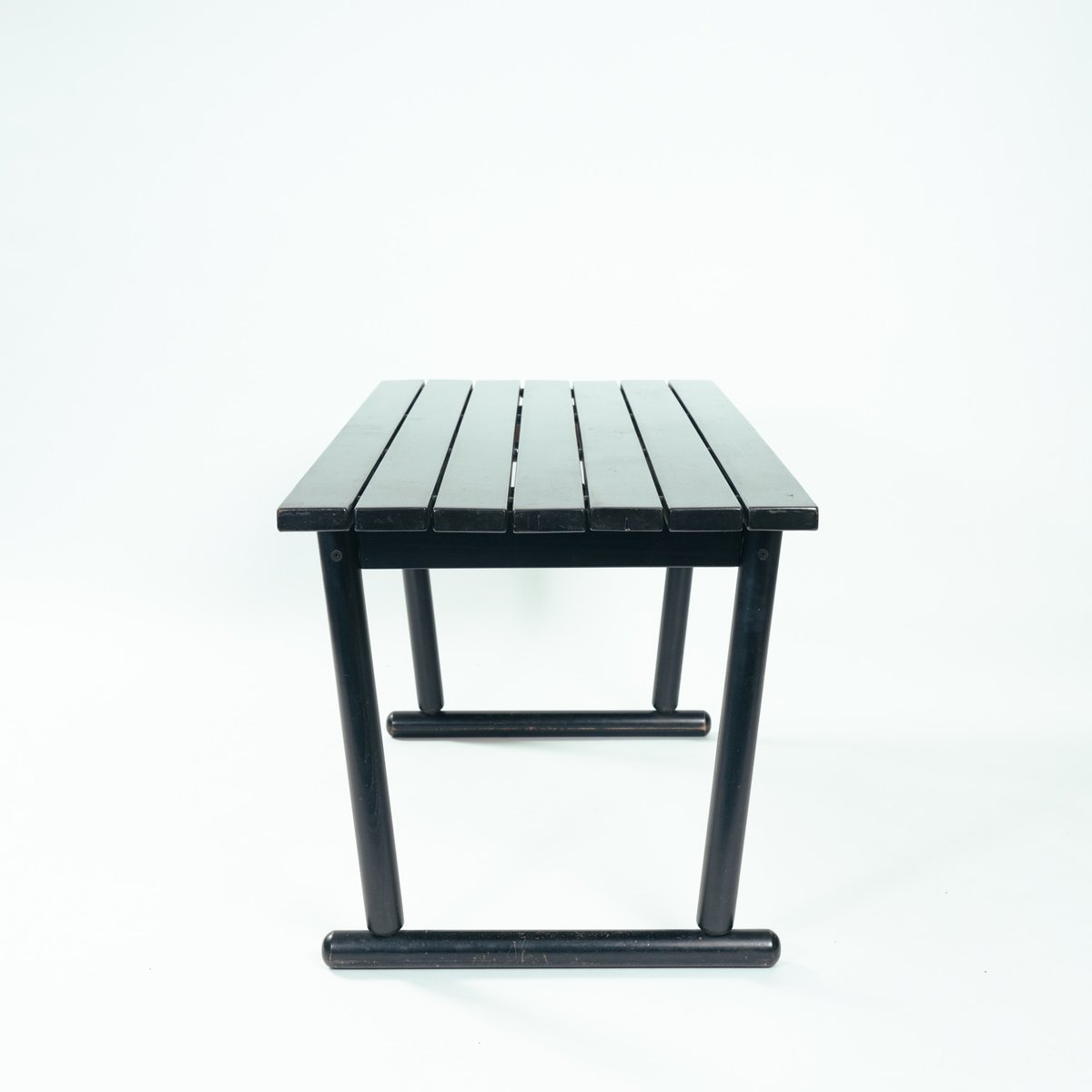 Vintage Slat Stick Dining Table, 1960s for sale at Pamono