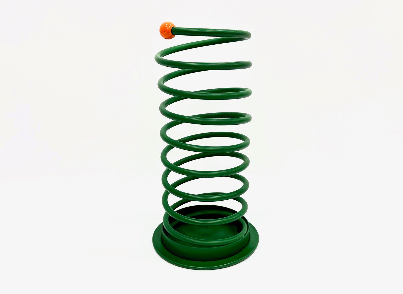 Spring-Shaped Umbrella Rack, 1980s for sale at Pamono