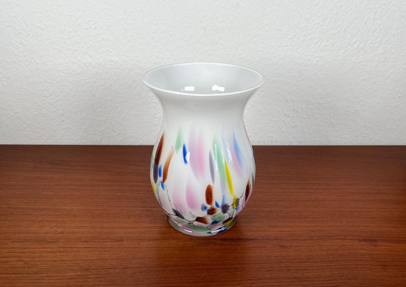 Postmodern Art Glass Vase by Hans Jürgen Richartz for Richartz Art ...