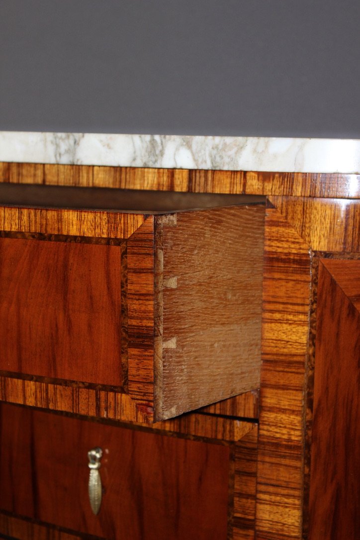 Art Deco Half Moon Commode, 1925 for sale at Pamono