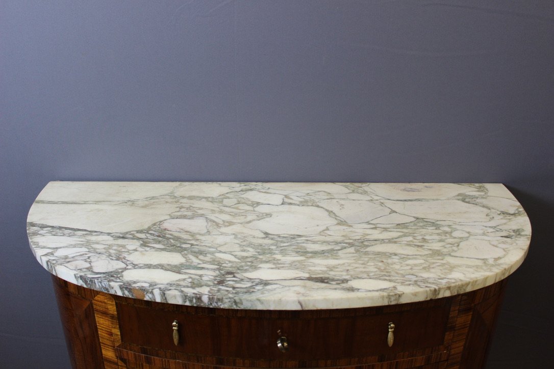 Art Deco Half Moon Commode, 1925 for sale at Pamono