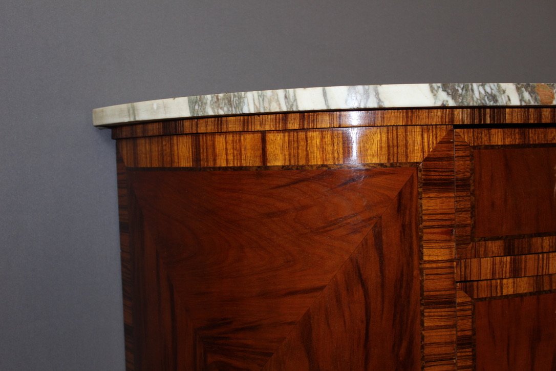 Art Deco Half Moon Commode, 1925 for sale at Pamono