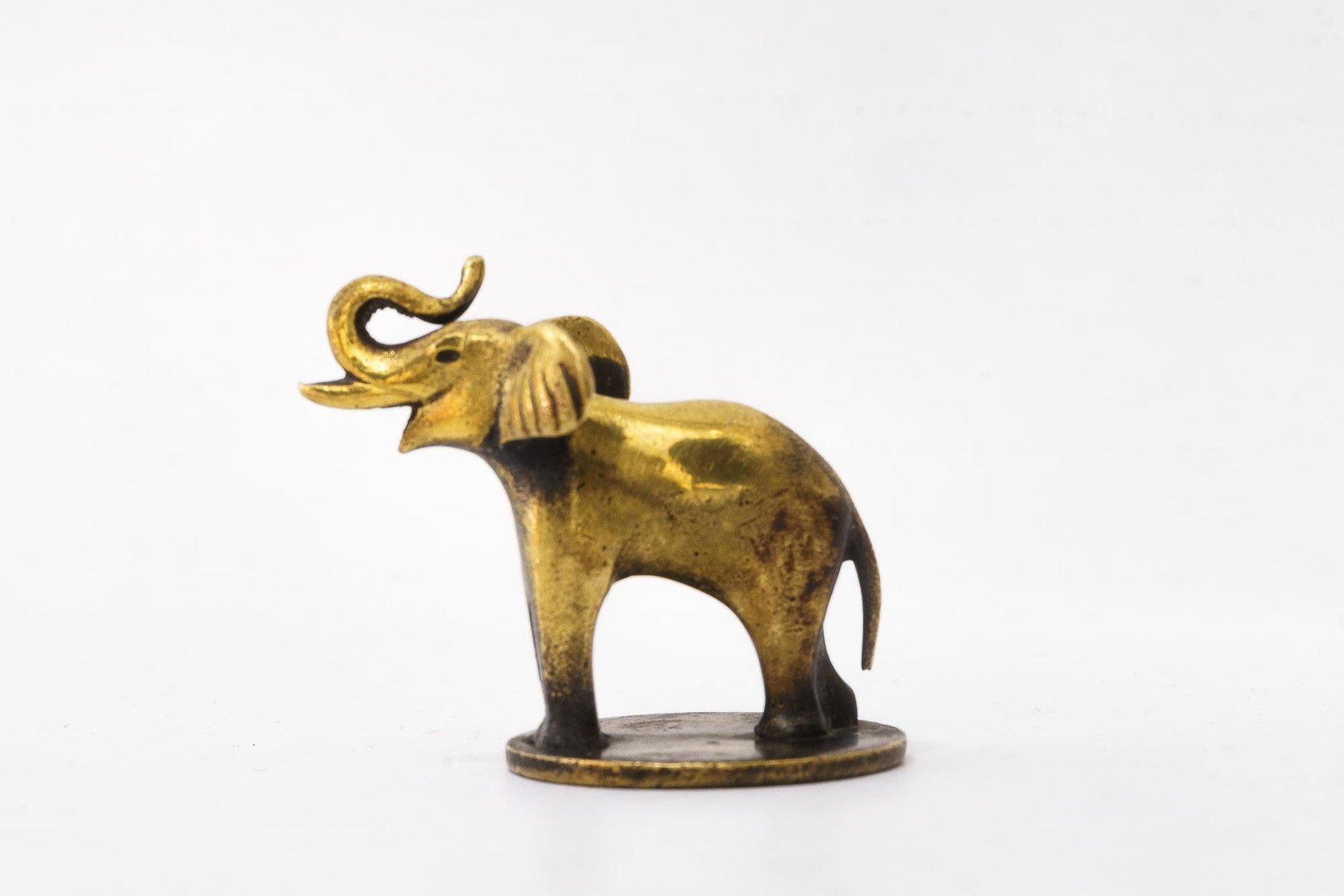 Elephant Figurine by Richard Rohac, Vienna, 1950s for sale at Pamono