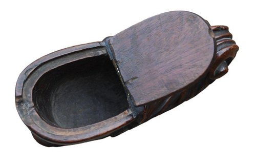 Wooden Snuff Box for sale at Pamono