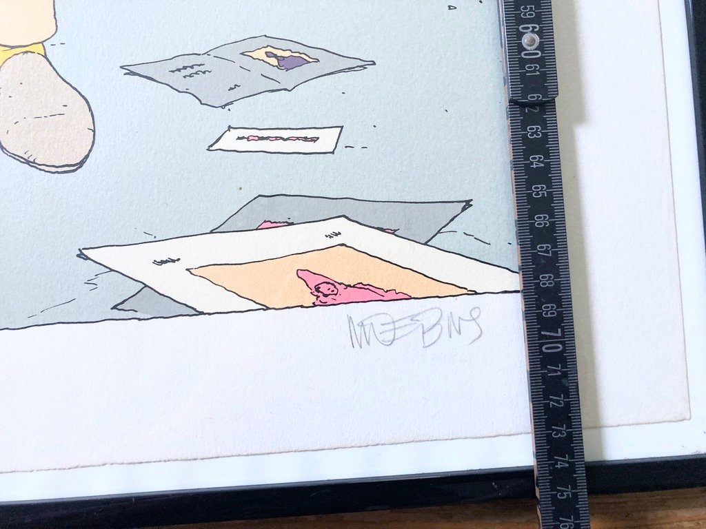 Moebius (Jean Giraud), Starwatcher 1, 1980s, Lithographie en vente sur Pamono