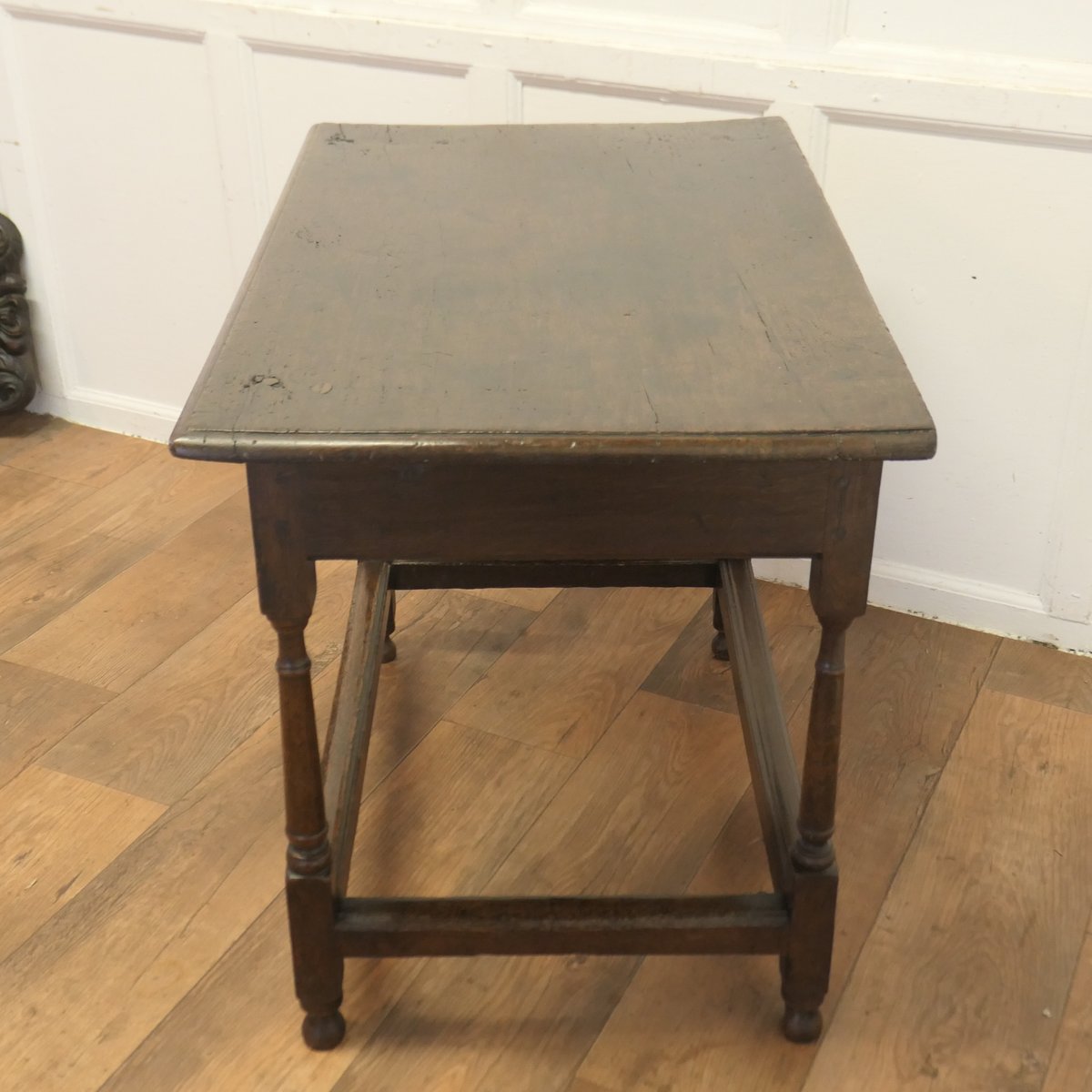 Antique Oak Writing Table for sale at Pamono