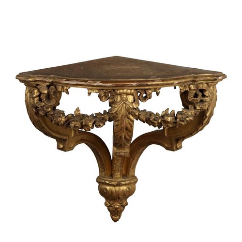 Neoclassical Style Corner Shelf for sale at Pamono