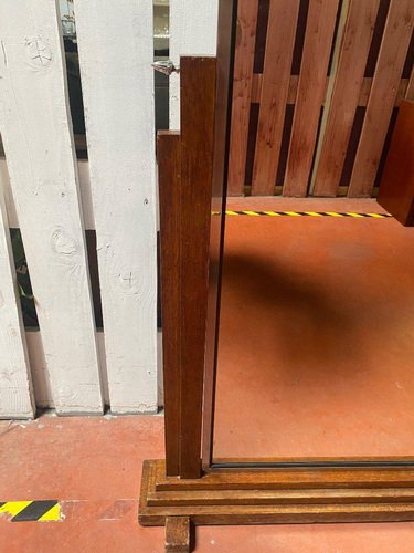 Art Deco Base in Oak for sale at Pamono