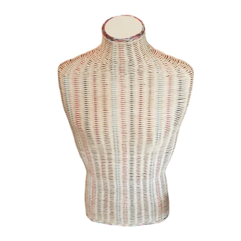 Mid-Century Wicker Mannequin, Set of 2 for sale at Pamono