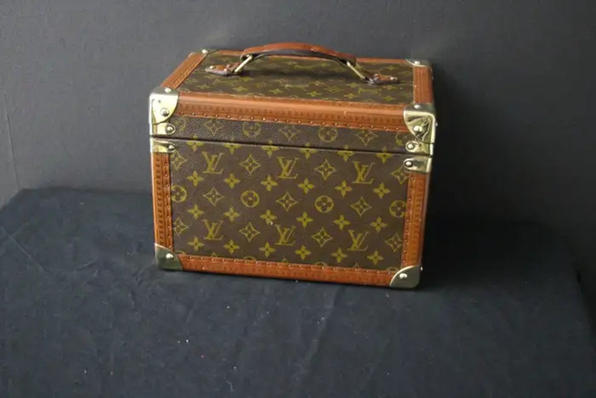 Small Vanity Case from Louis Vuitton, 1980s for sale at Pamono