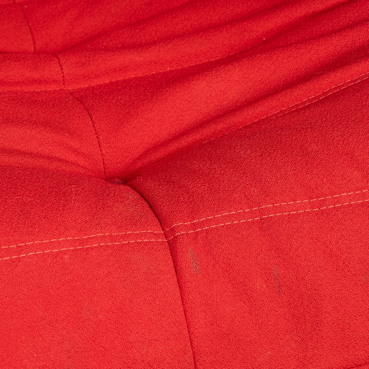 21st Century Red Togo Two Seater Sofa by Michel Ducaroy for Ligne Roset ...