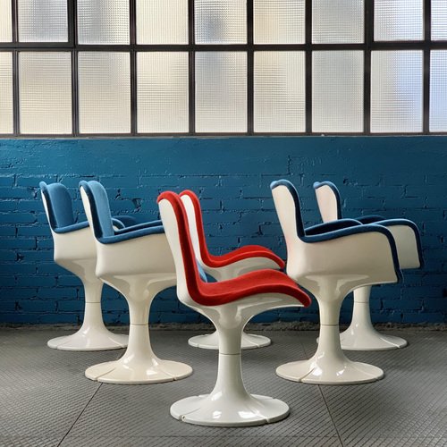 Chairs Trefle by Christian Adam for Airborne, 1968 for sale at Pamono