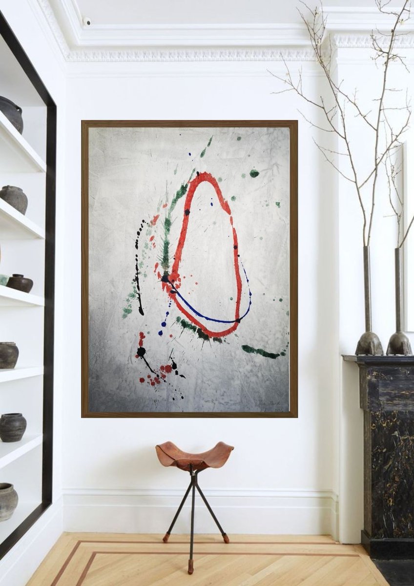 Alice Maier, The 5th Element Series: Nr. 14, 2024, Acryl auf Leinwand bei Pamono kaufen