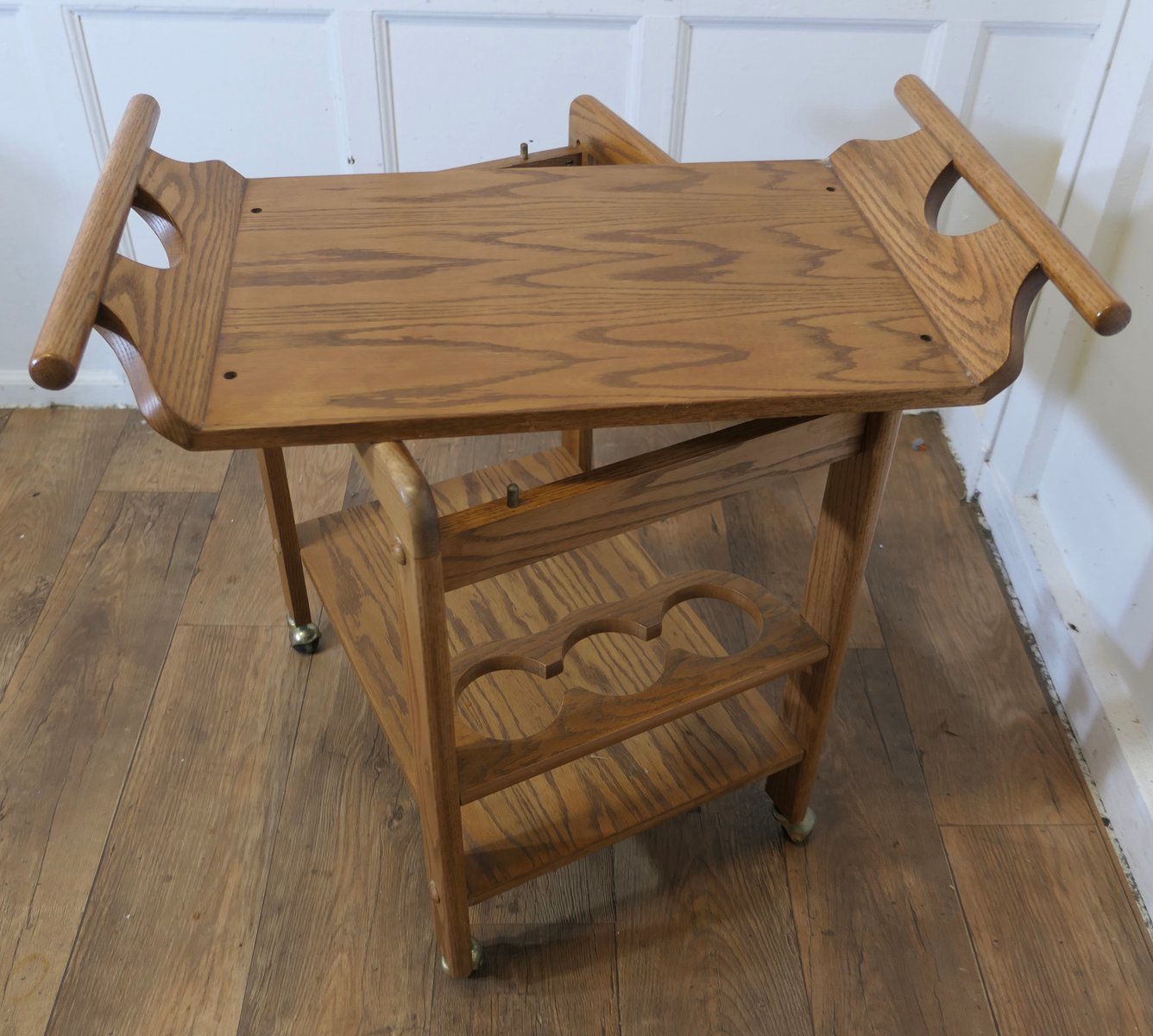 Chariot à Plateau de Cocktail Butlers Mid-Century, Italie, 1960s en ...