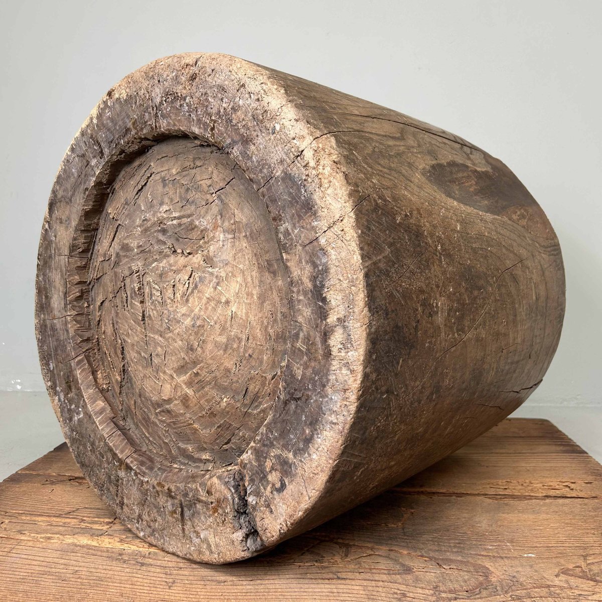 Late Meiji Period Japanese Mochi-Tsuki Usu Rice Mortar, 1890s for sale ...