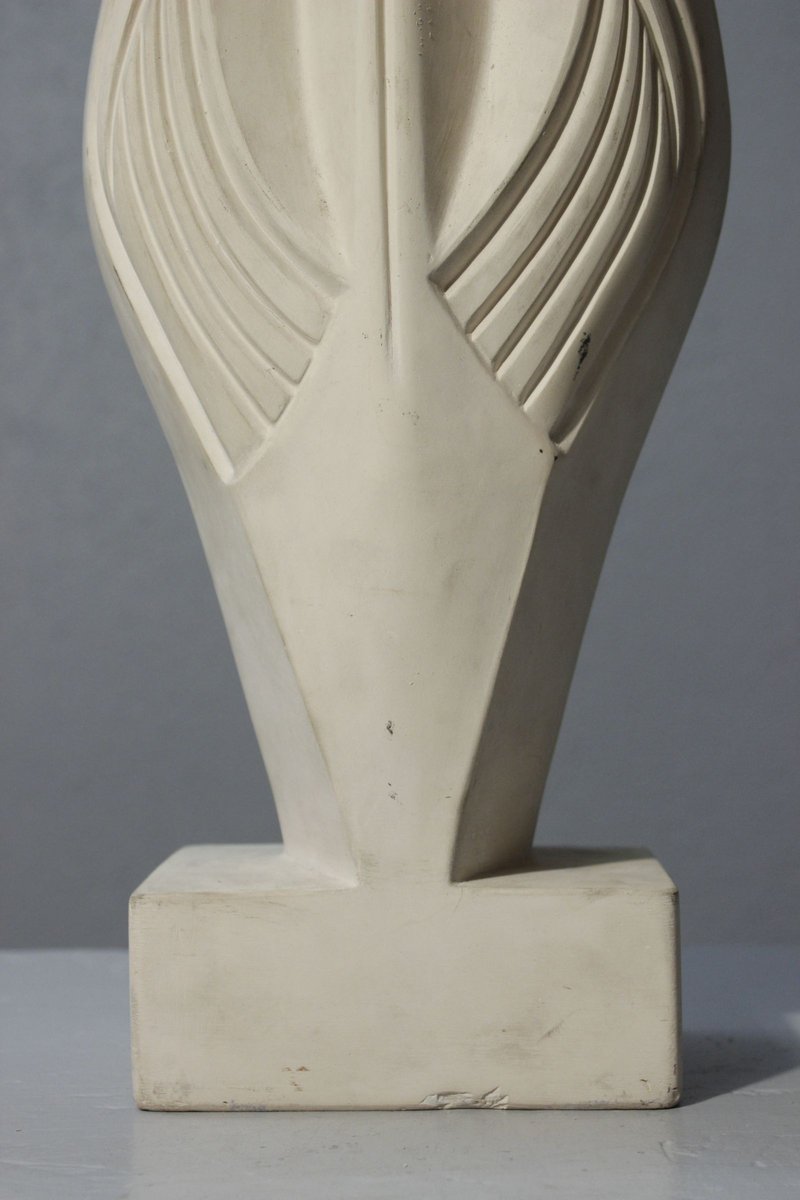 Abstract Plaster Sculpture by Maxime Fillon, 1970s for sale at Pamono