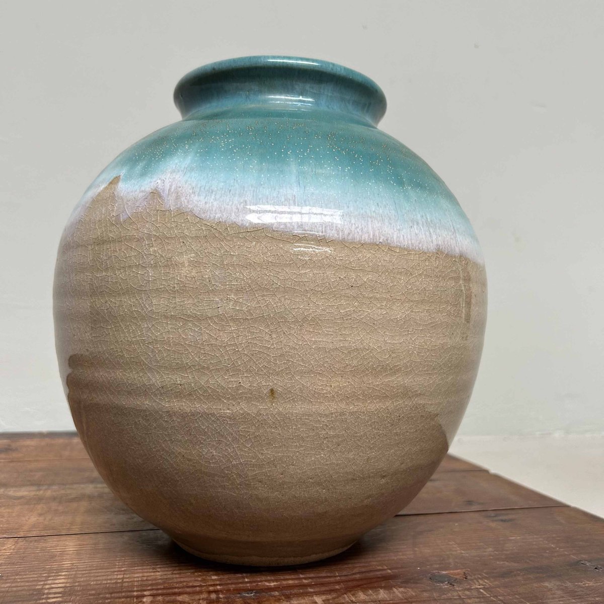 Takakuragu Hamaya Ikebana Flower Vase, 1950s for sale at Pamono