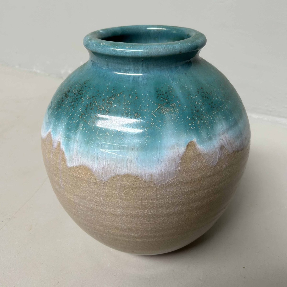 Takakuragu Hamaya Ikebana Flower Vase, 1950s for sale at Pamono