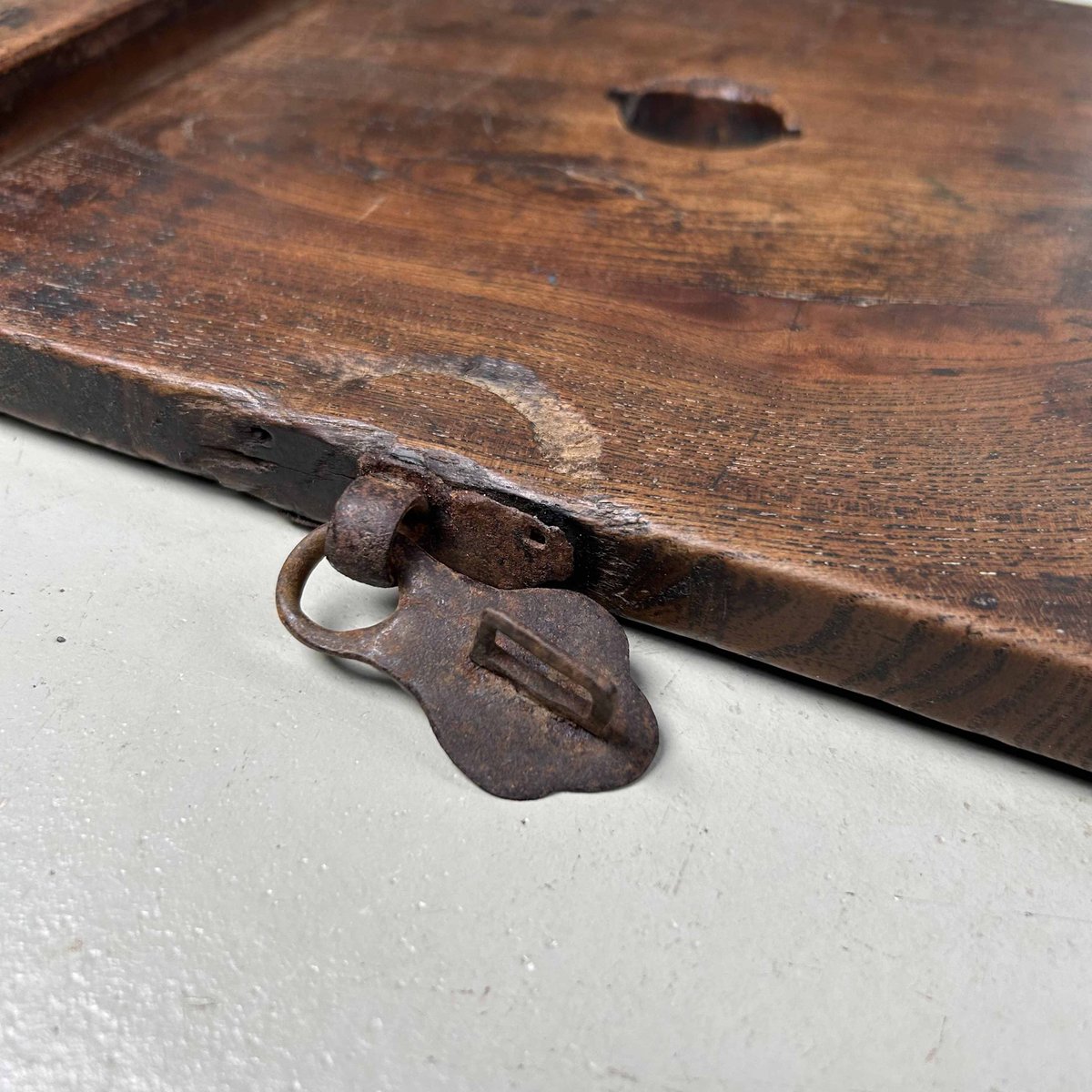 Antique Wooden Zenibako Temple Offering Box, 1890s for sale at Pamono