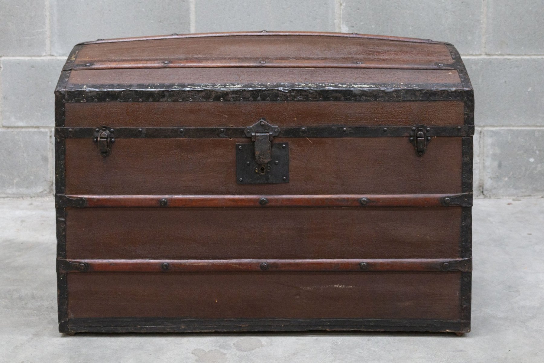 Antique Chest in Poplar Wood, 1890s for sale at Pamono