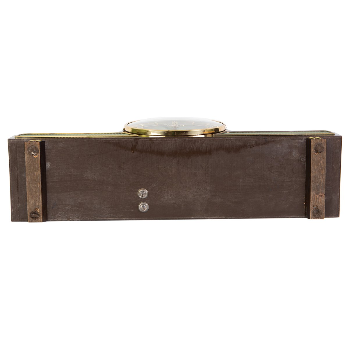 Mid-Century Fireplace Clock from Lauffer, 1950s for sale at Pamono