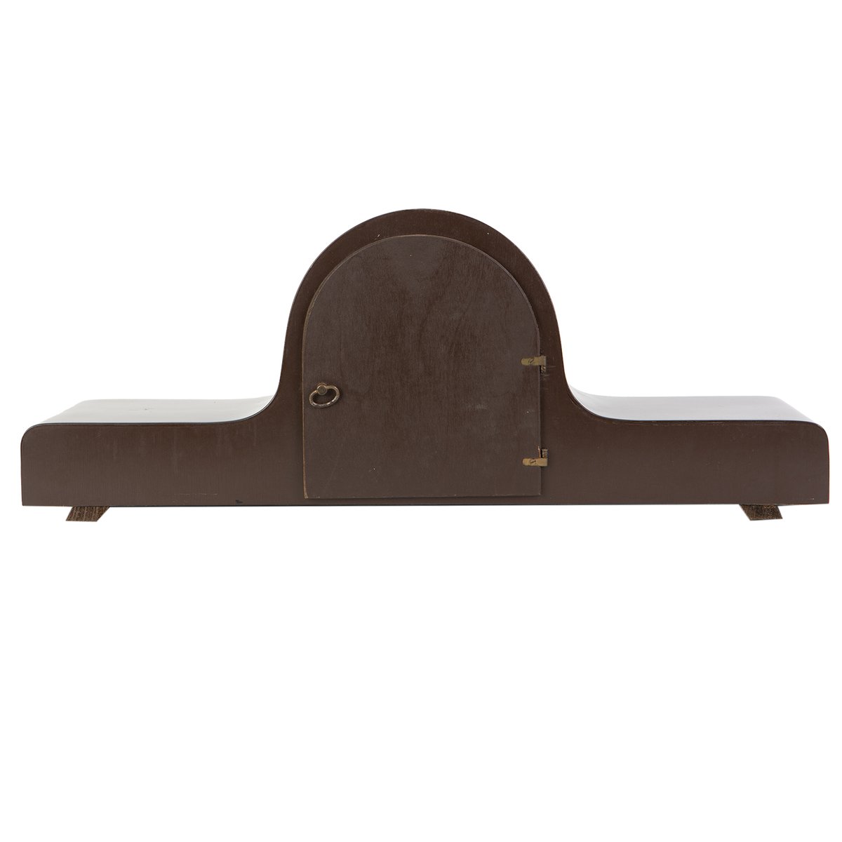 Mid-Century Fireplace Clock from Lauffer, 1950s for sale at Pamono