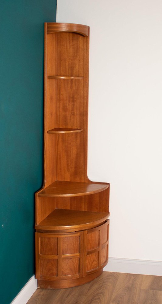 Mid-Century Teak Corner Cabinet from Nathan, 1960s for sale at Pamono