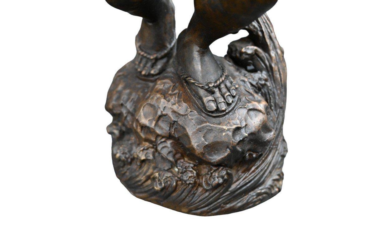 Okimono Bronze Sculpture, Japan for sale at Pamono