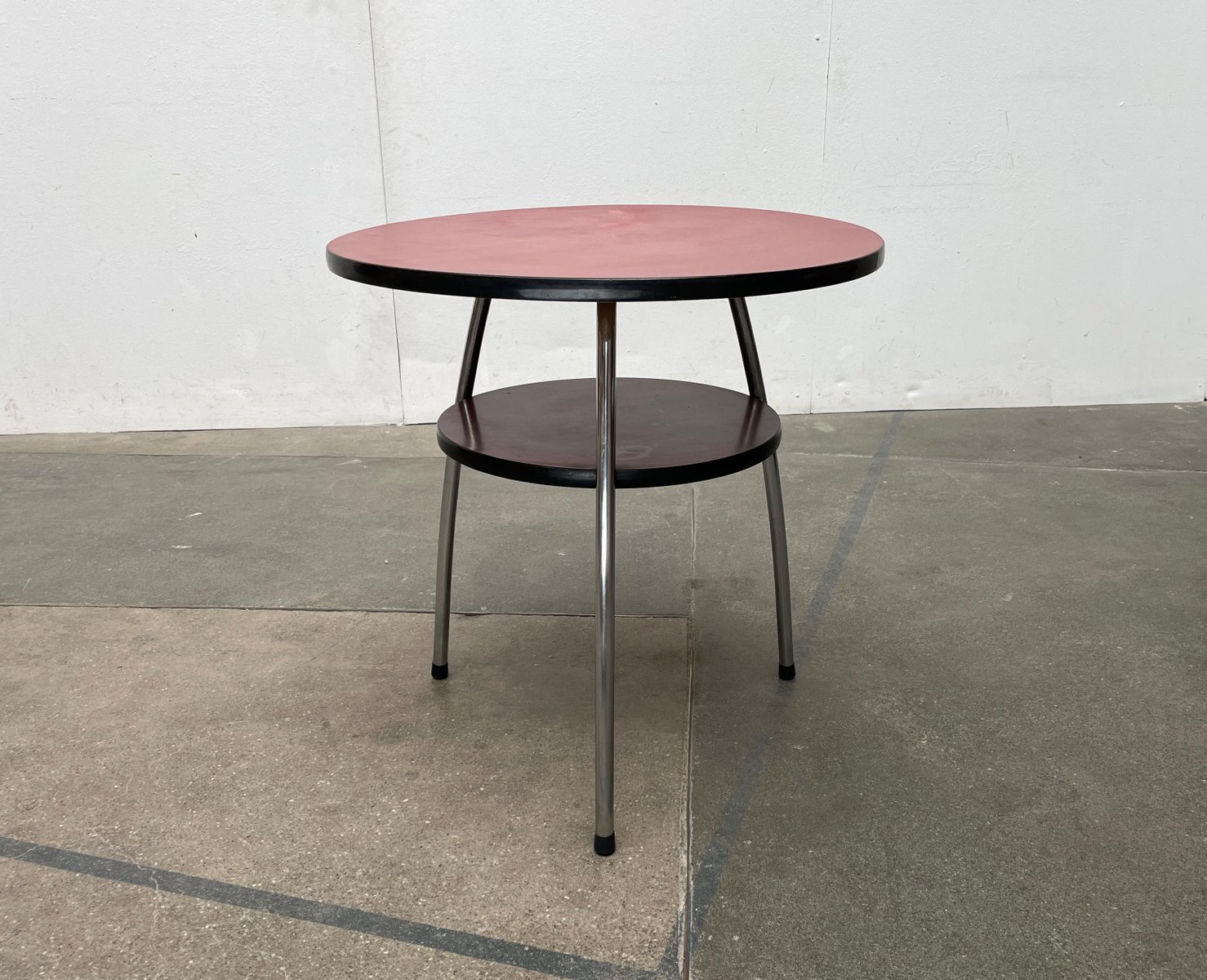 Mid-Century German Tubular Steel Table from Mauser Werke Waldeck for ...