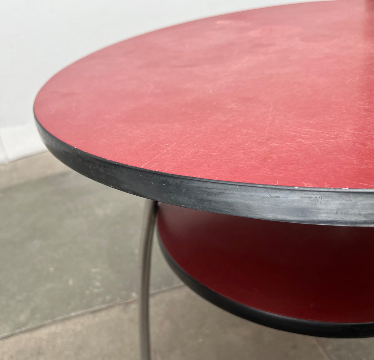 Mid-Century German Tubular Steel Table from Mauser Werke Waldeck for ...