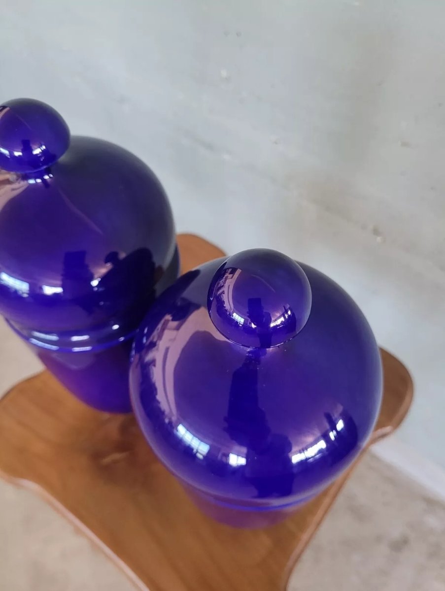Il Picchio Design Vases, Set of 2 for sale at Pamono