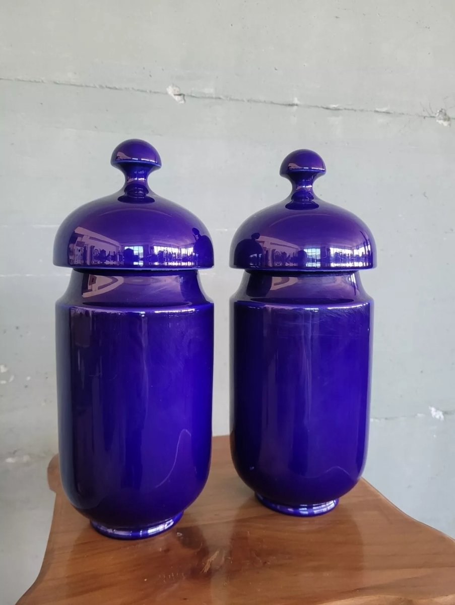 Il Picchio Design Vases, Set of 2 for sale at Pamono