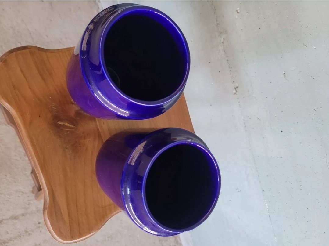 Il Picchio Design Vases, Set of 2 for sale at Pamono