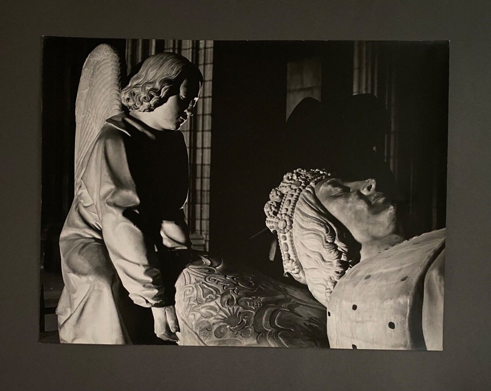 Bernard Darot, Tomb of François II: An Angel, 1970s, Photographic Print ...