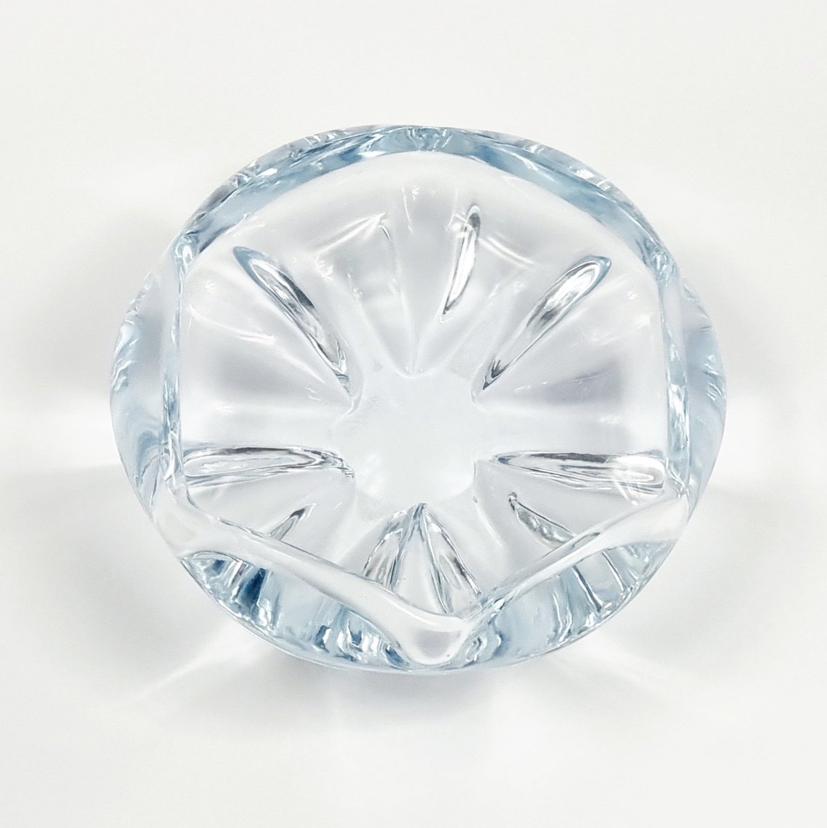 Mid-Century Scandinavian Crystal Glass Bowl by Vicke Lindstrand for ...