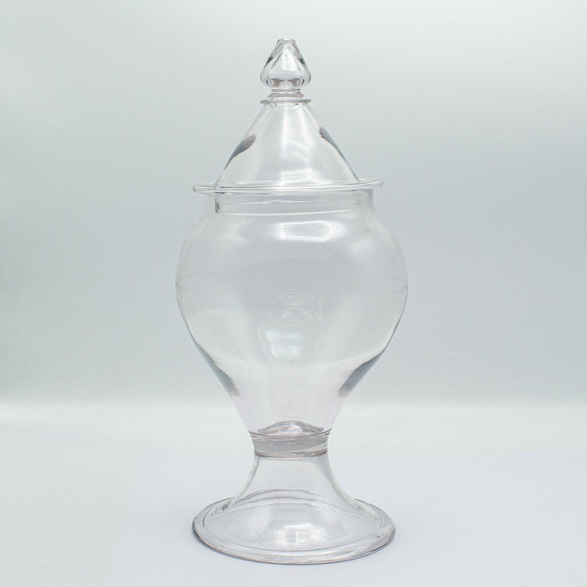 Vintage English Glass Shops Confectionery Jar, 1950s for sale at Pamono