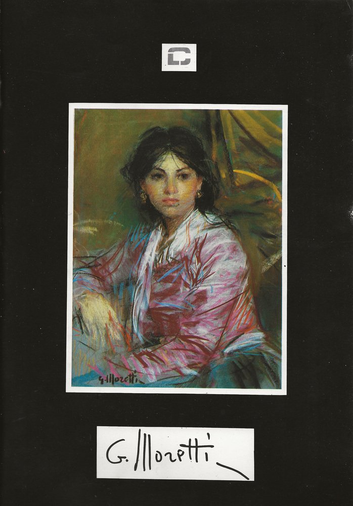 Giacomo Moretti, Interno, 1970, Oil on Canvas, Framed for sale at Pamono